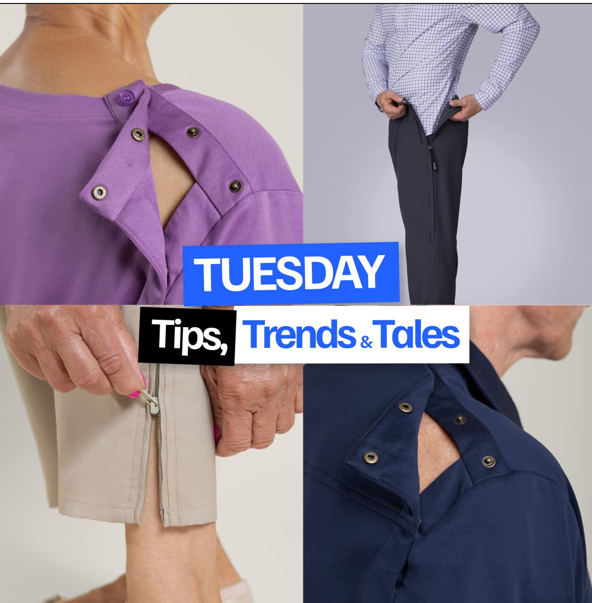 Tips for One-Handed Dressing