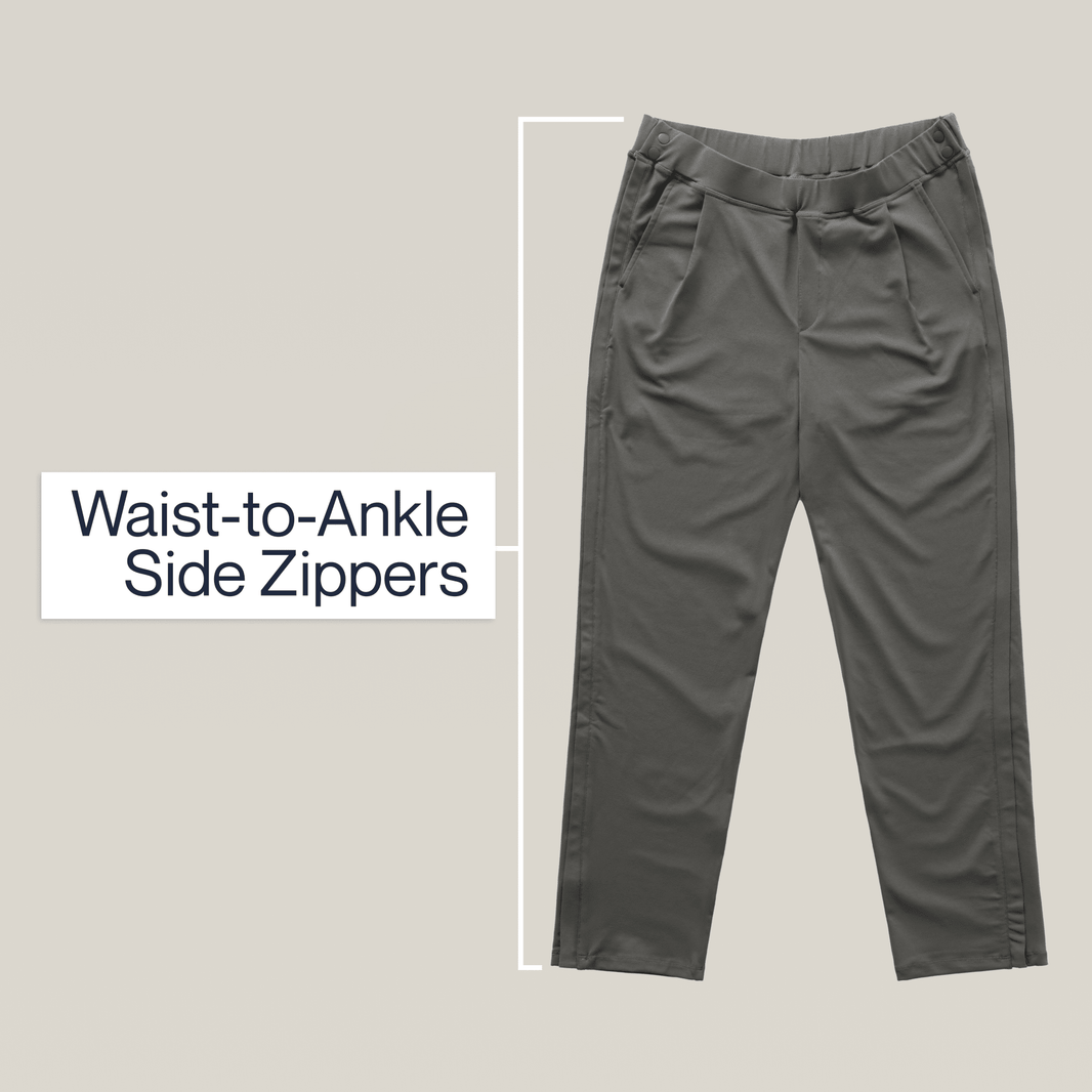 Adaptive Pants for Prosthetic Leg | Easy Leg Access