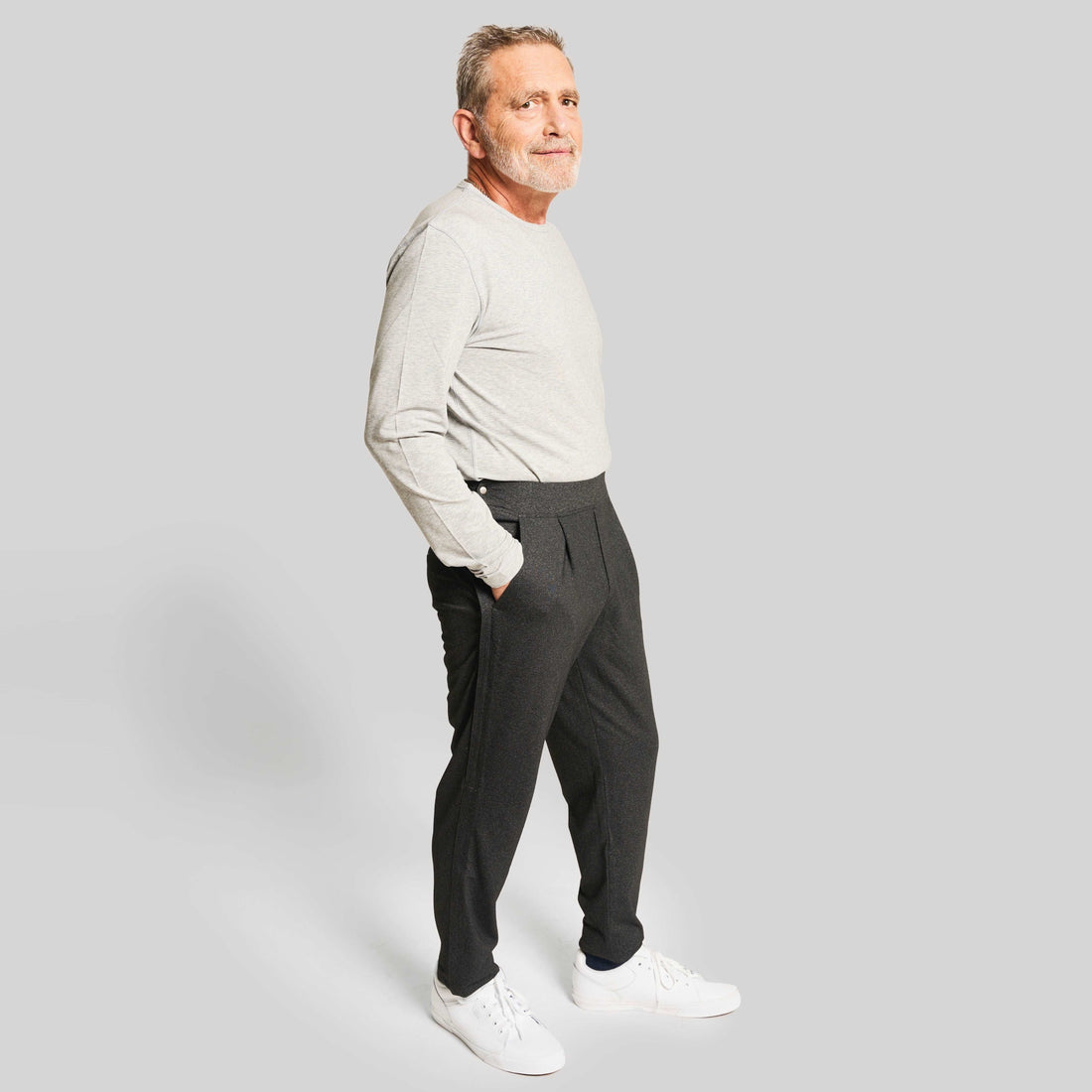 Men's Adaptive Side Zip Pants | Men's Everyday Pants - Joe & Bella