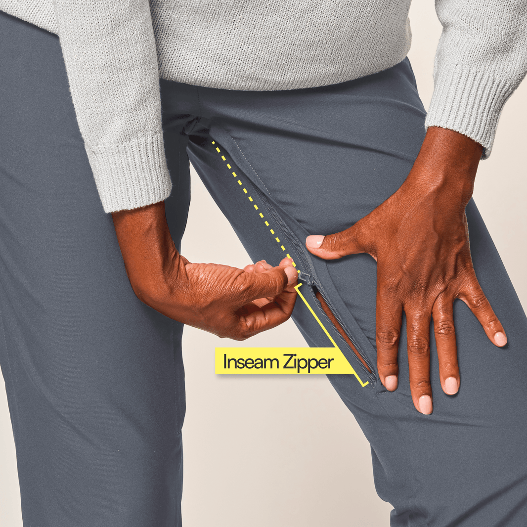Women’s Catheter Pants | Adaptive Pants with Catheter Access